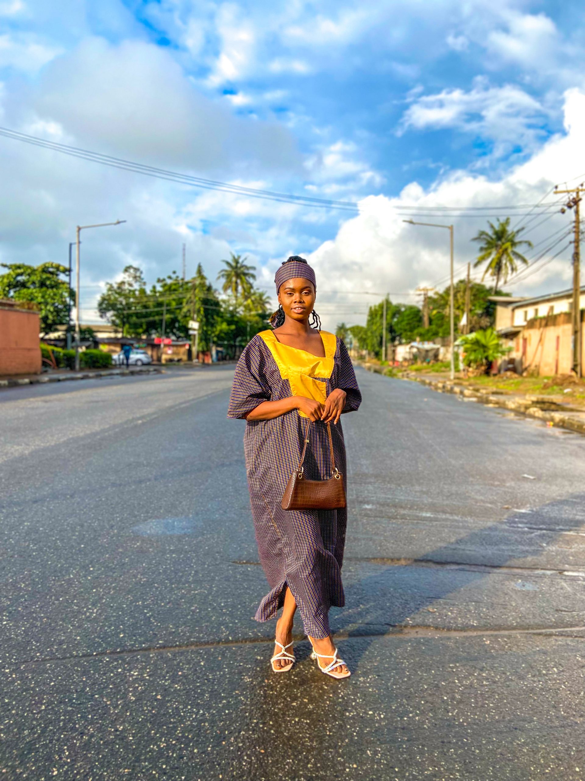 HOW TO WEAR ANKARA BUBU GOWN - TheAduni