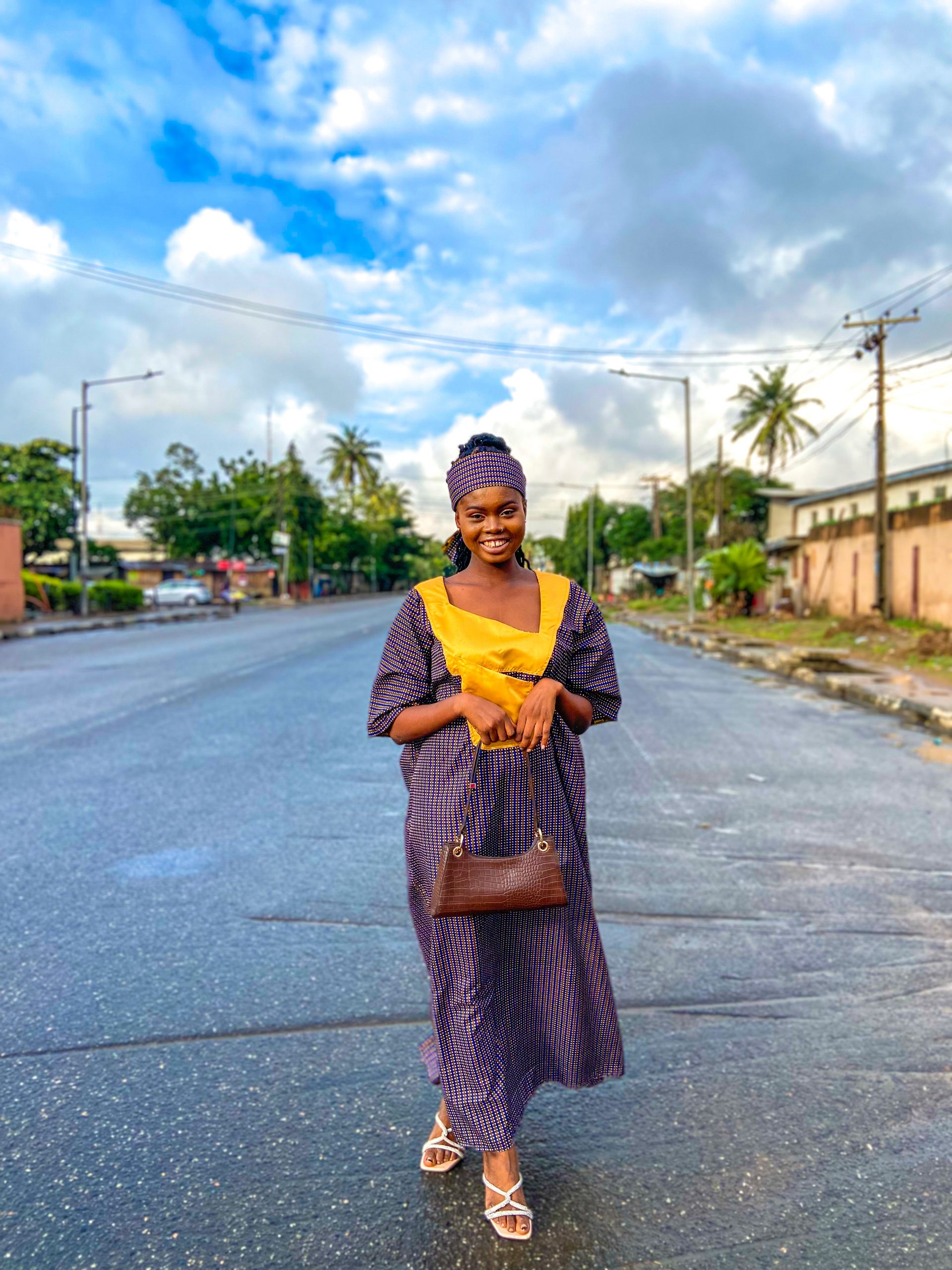 HOW TO WEAR ANKARA BUBU GOWN - TheAduni